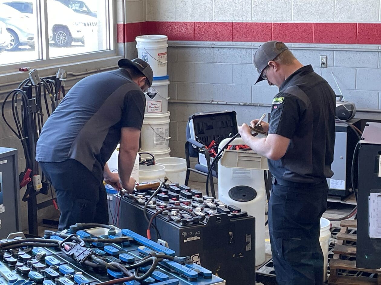 Forklift Battery Maintenance in Wisconsin - Foxtron Power Solutions
