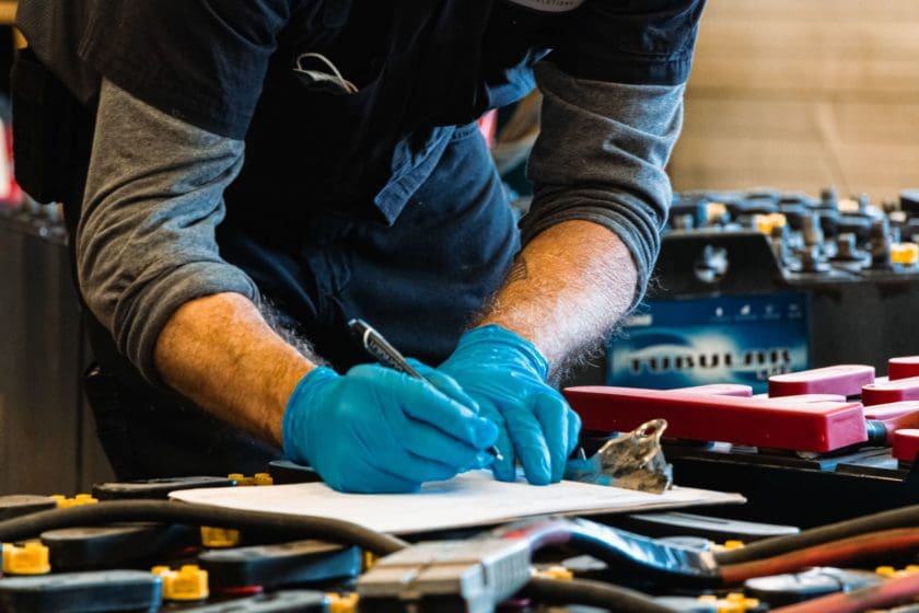 Forklift Battery Washing Services in Wisconsin - Foxtron Power Solutions