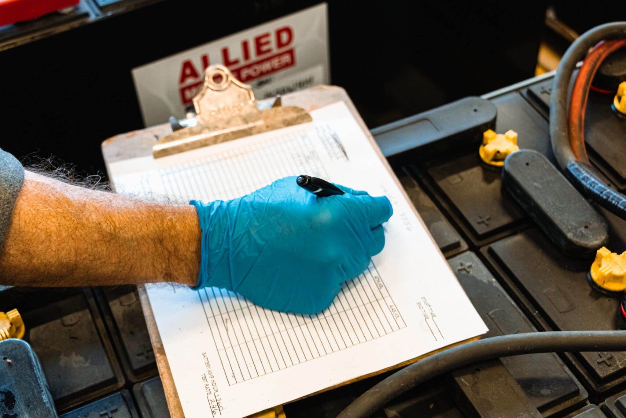 Forklift Battery Washing Services in Wisconsin - Foxtron Power Solutions