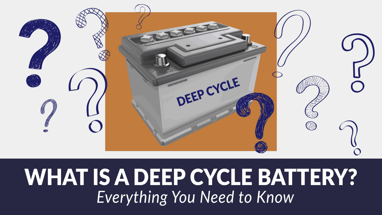 What Is a Deep Cycle Battery? Everything You Need to Know - Foxtron ...